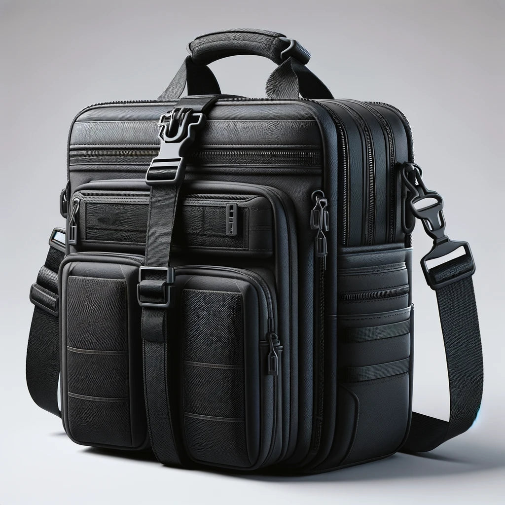 Technical Bag 'Sacoche' Full Black – FEELINGS